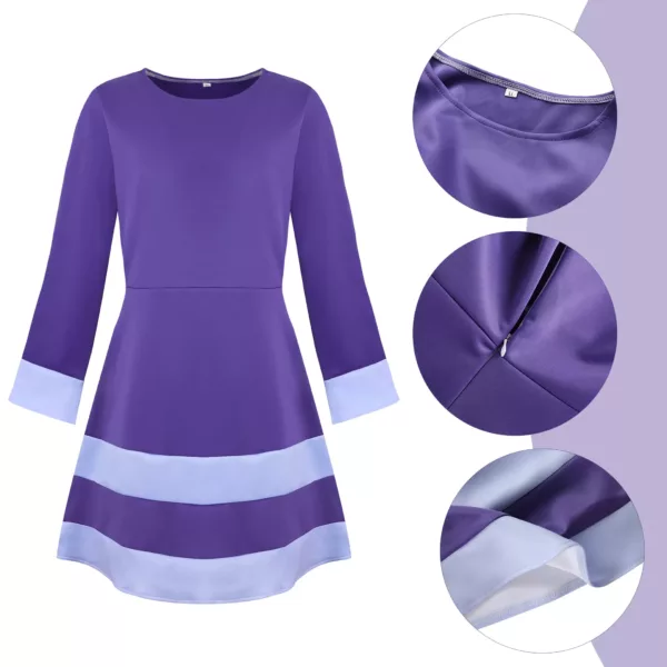 Scooby Doo Cos Daphne Dress Costume Set with Accessories – costumevista.com